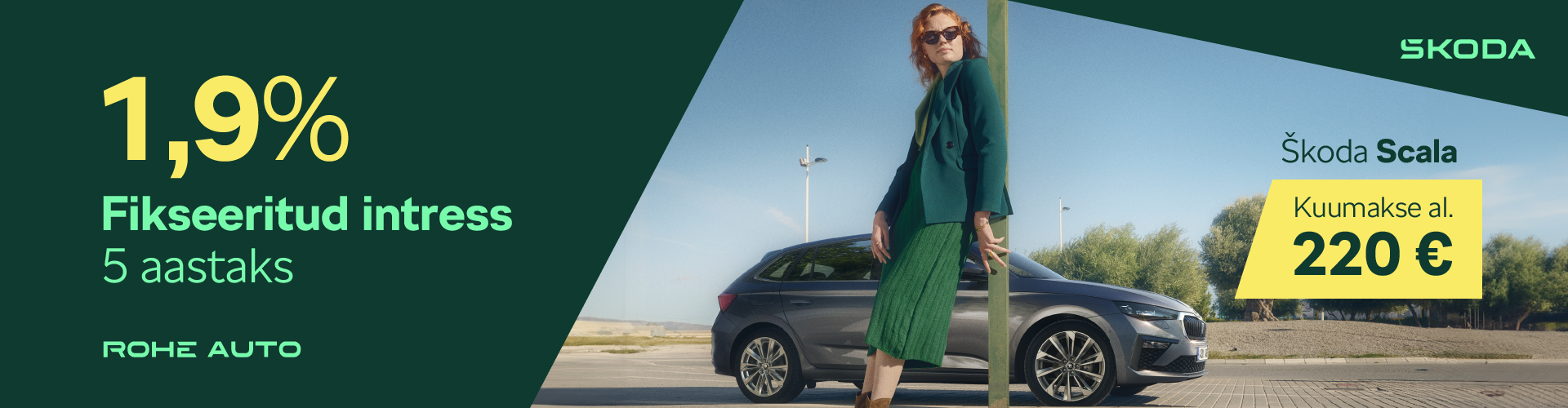 Rohe Auto - Suurim Škoda edasimüüja Eestis